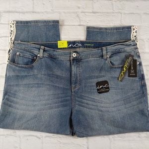 INC International Concepts | Jeans | Inc Crop Jeans Light Wash Slim ...